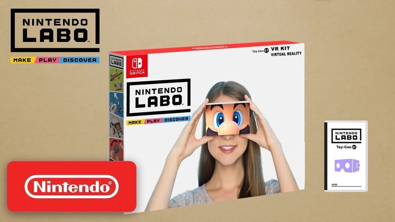 Nintendo Labo receberá kit VR. – Gamers & Games