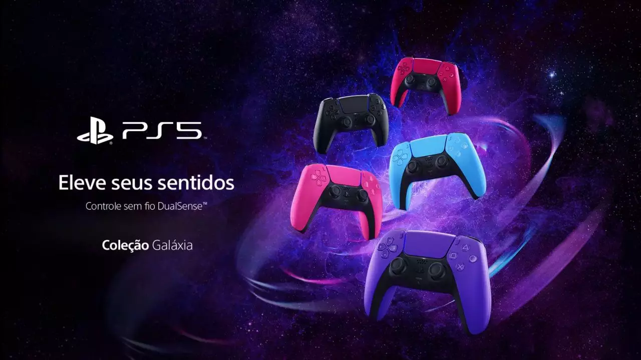 Três novas cores do DualSense já estão disponíveis – Gamers & Games