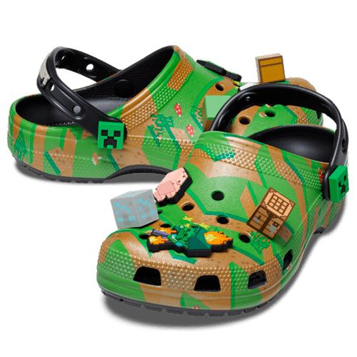Minecraft x Crocs se unem em collab com modelos inéditos – Gamers & Games