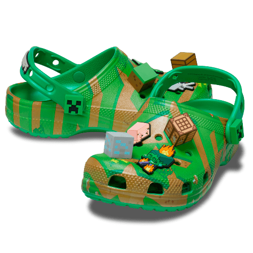Minecraft x Crocs se unem em collab com modelos inéditos – Gamers & Games