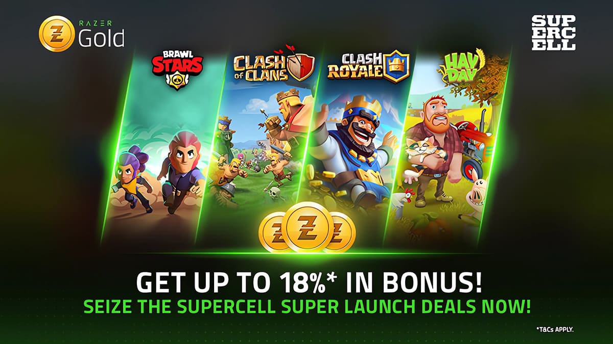 Razer Gold expande catálogo com jogos da Supercell, como Clash of Clans ...