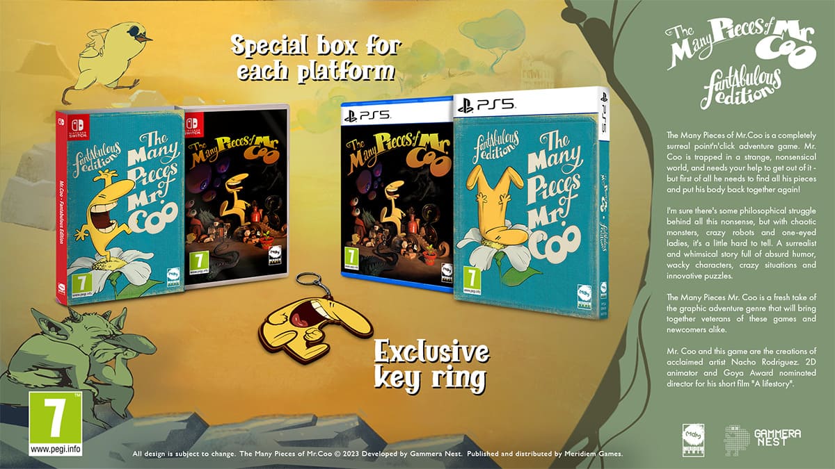 The Many Pieces of Mr. Coo já está disponível para PC e consoles ...