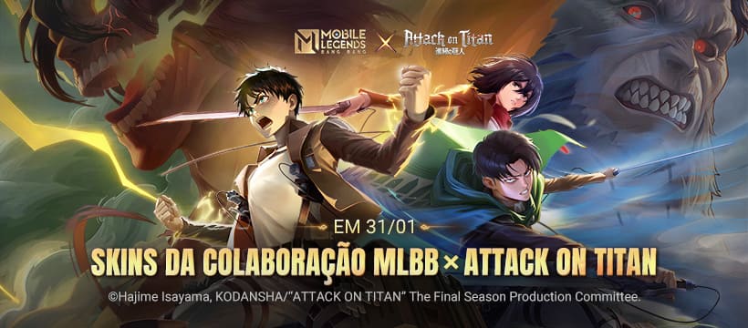 Pré-registro aberto para a colaboração entre Mobile Legends: Bang Bang ...