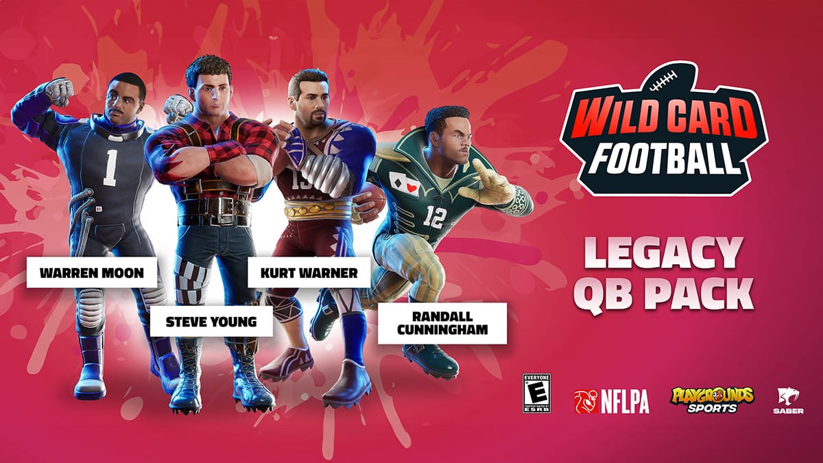 Novo DLC "Legacy QB Pack" de Wild Card Football traz lendas do futebol ...