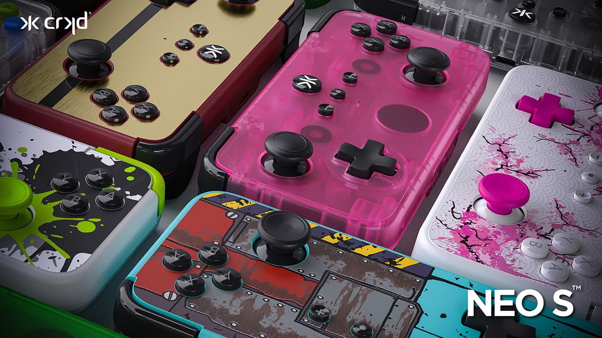 CRKD anuncia controle colecionável wireless NEO S™ para Nintendo Switch ...