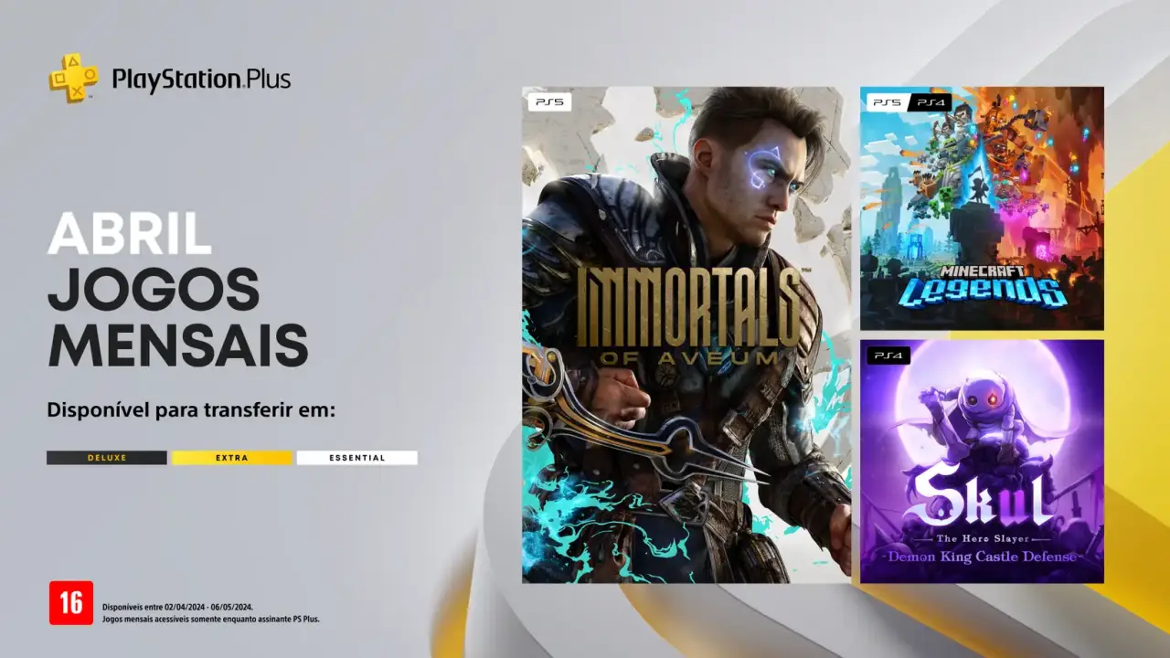 Confira os jogos mensais do PlayStation Plus do mês de abril – Gamers ...