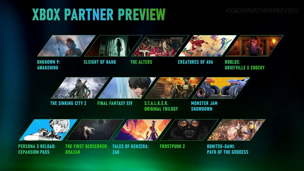 Confira todos os anúncios e trailers do Xbox Partner Preview – Gamers ...
