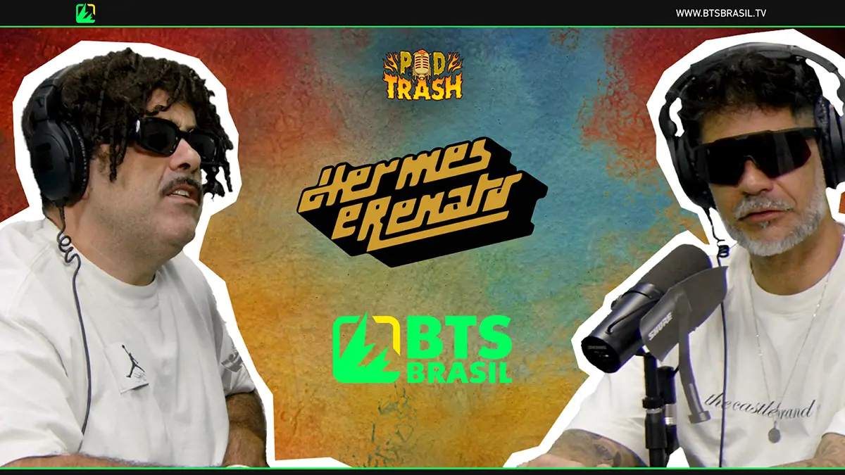 BTSBrasilTV assume produção do podcast de Hermes e Renato – Gamers & Games