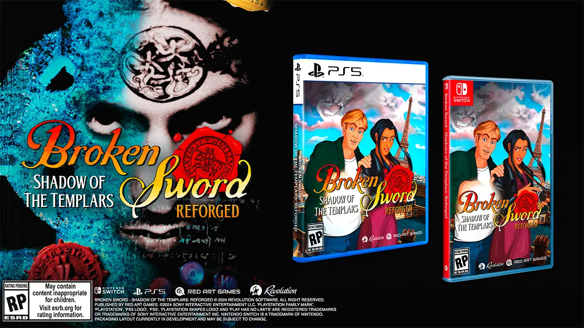 Broken Sword - Shadow of the Templars: Reforged terá versão física em ...