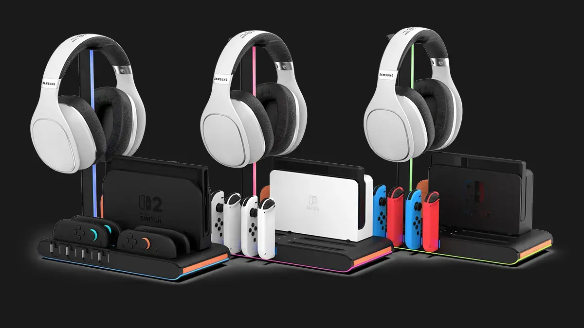 iMP Gaming lança DLX2 + LED Multi-Function Charge Stand para Nintendo ...